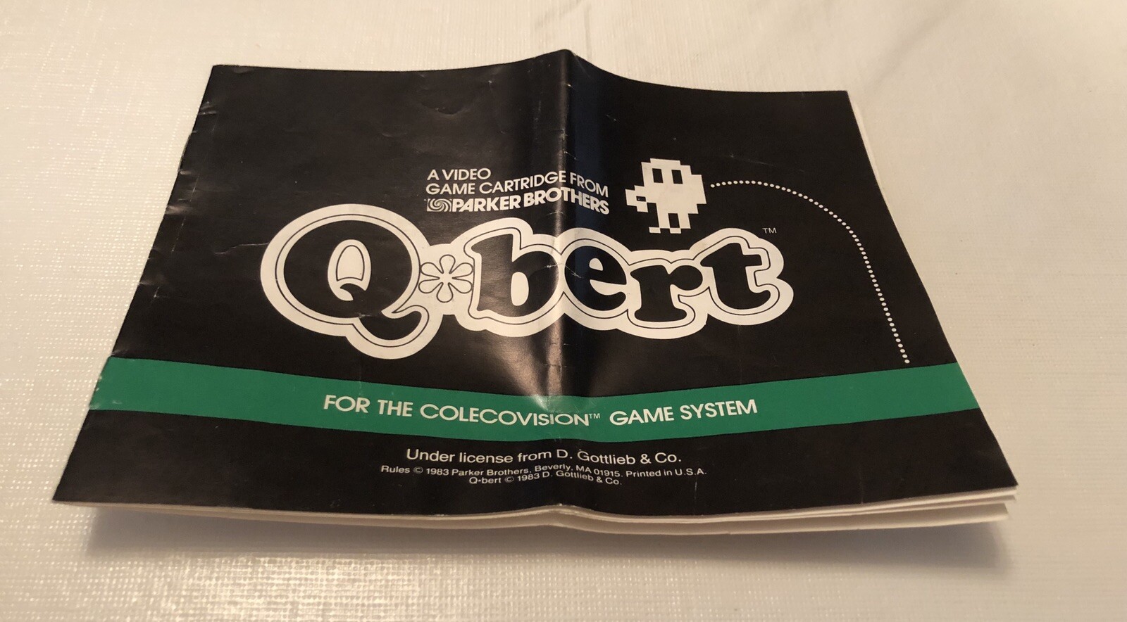Colecovision Instruction Manual Booklet: Q Bert | eBay