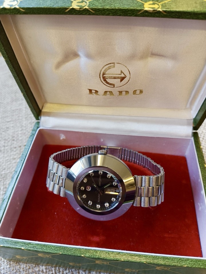 🔘 RADO - Round Ceramic Case - SWISS Watch, Men - VERY RARE - Vintage ...