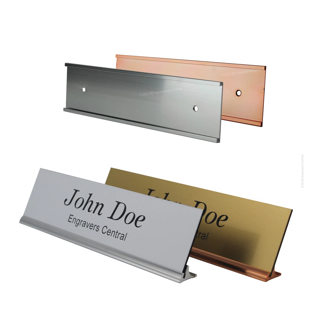 Office Wall Name Plate Holder