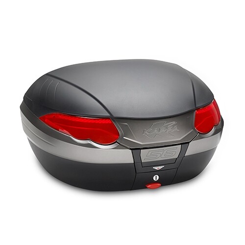Kappa Black K56N Top Case Kit + Kawasaki KLR 650 2023 2024 Plate | eBay