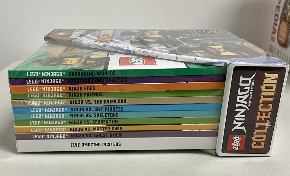 Lego Ninjago Collection 10 Books Plus 5 Posters Brand New! | eBay
