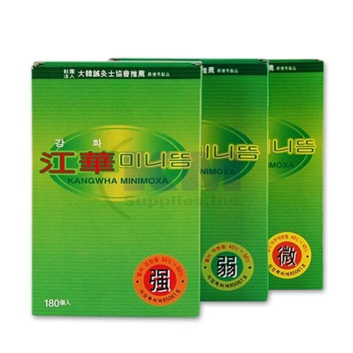 Kang Hwa Mini Moxa Moxibustion Stick-on / 180 Pcs / 3 Type | eBay