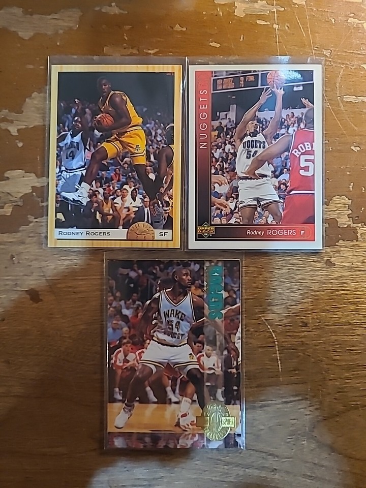 RODNEY ROGERS 1993-94 26 CARD NBA ROOKIE LOT DENVER NUGGETS | eBay
