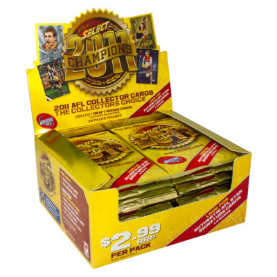 2011 AFL Champions Collector Cards Sealed Box (36 Packs) | eBay