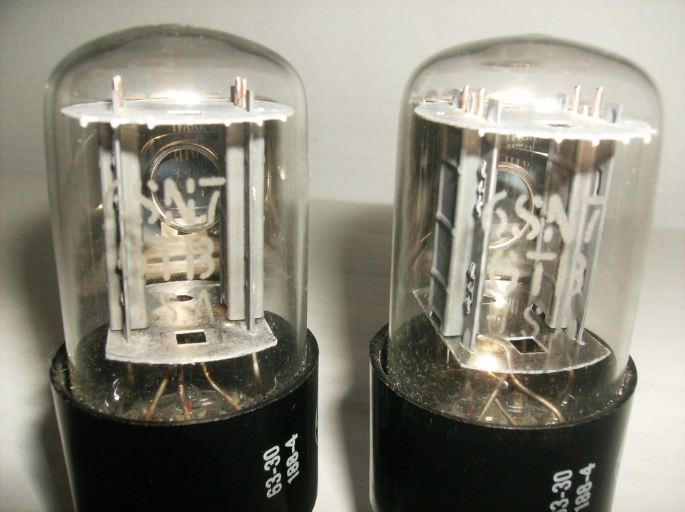 6SN7 GTB GENERAL ELECTRIC RADIO TUBES SIDE O TV-7 D/U NOS - Lot of 2 | eBay