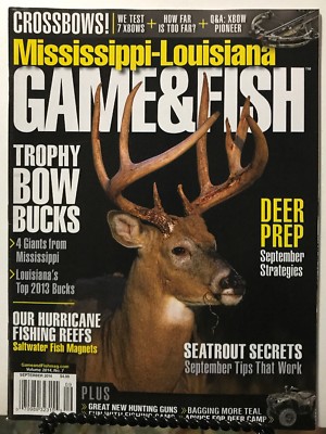 Mississippi Louisiana Game & Fish Trophy Bow Bucks Sep 2014 FREE ...