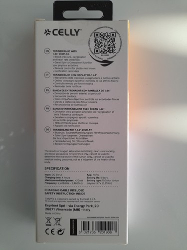 Celly Smartwatch Trainerbeator Orange for sale online | eBay UK