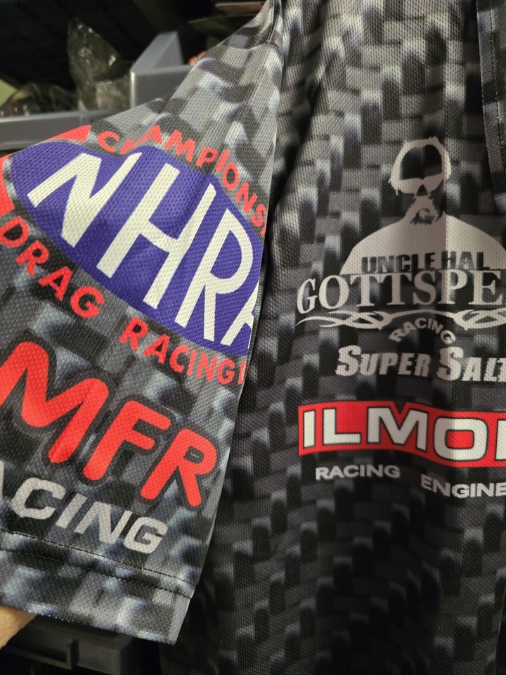 NHRA Vipor Motorcycle Comp. Gottspeed Racing Team Pit Crew Shirt XXL ...