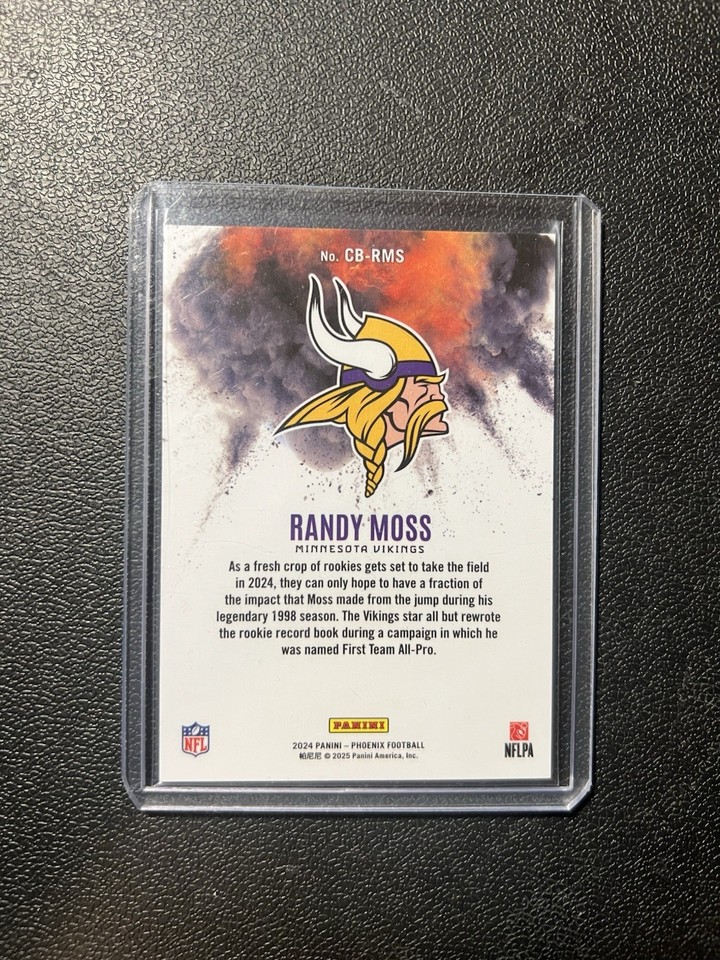 2024 Panini Phoenix Randy Moss Color Blast #CB-RMS | eBay