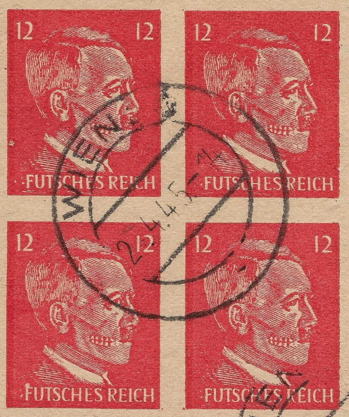 WW2 GERMANY/USA (1944) "Operation Cornflakes" Propaganda USED on piece ...