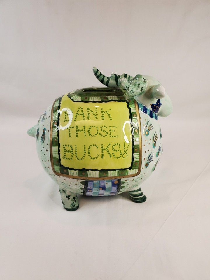 Fiitz & Floyd Cash Critters “Bank Those Bucks” Goat Coin Money Bank | eBay