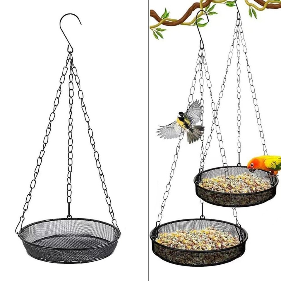 Wild Bird Feeder Garden Bird Feeder Convenient Chain Length Easy ...