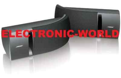 NICE! Bose 161 Universal Black Pair of Speakers & Brackets Office Store ...