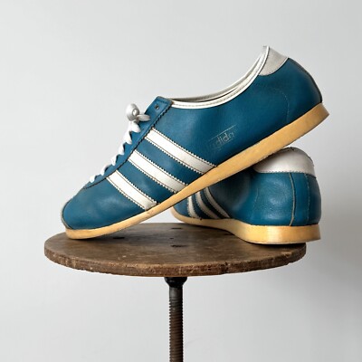 1970s Vintage Adidas Rekord Blue ‘Made in Yugoslavia’ Shoes Sneakers ...