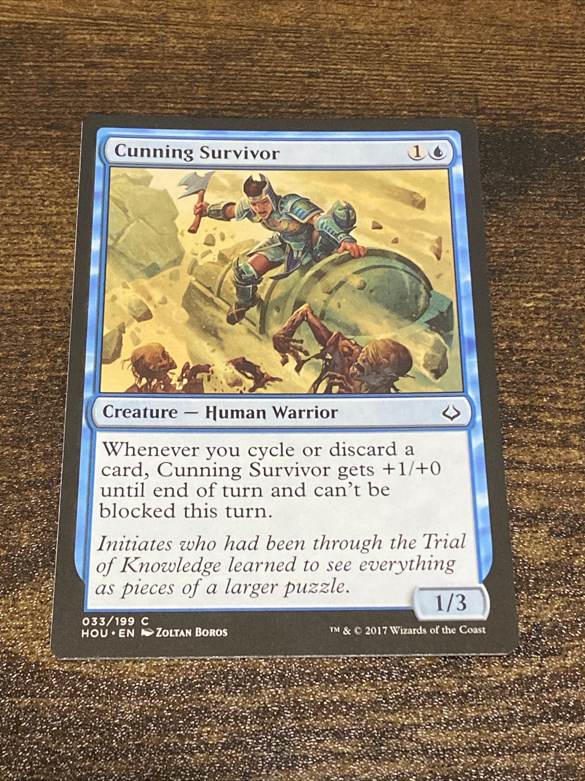 Cunning Survivor 033/199 Hour of Devastation Magic The Gathering MTG ...