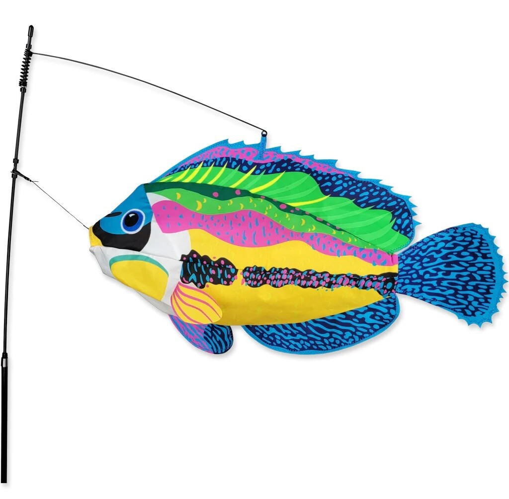 SWIMMING FISH--Peacock Wrasse Wind Diva-Weather Vane Decor by Premier ...