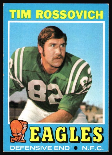 1971 Topps Tim Rossovich #116 Philadelphia Eagles L2 | eBay