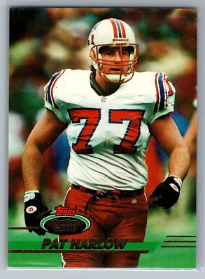 1993 TOPPS STADIUM CLUB CARD # 478 Pat Harlow - New England Patriots | eBay