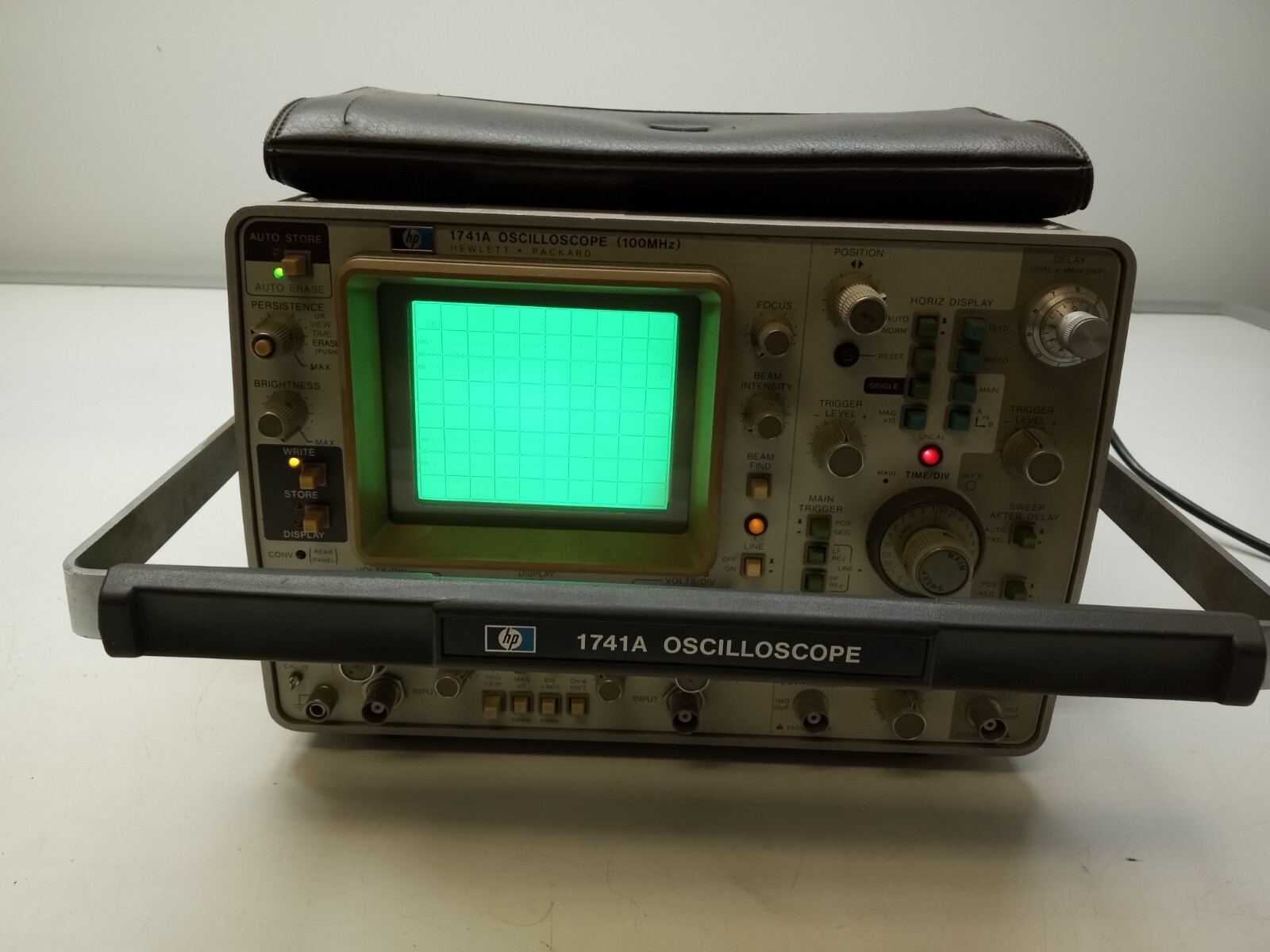 Hewlett Packard HP 1741A 100mhz 2 Channel Oscilloscope for sale online ...