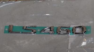 07-12 OEM *NEW* LEXUS LS460 CHROME REAR TRUNK EMBLEM 2007 2008 2009 ...