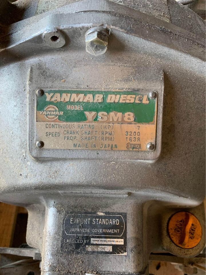 Yanmar YSM8 diesel marine Engine | eBay