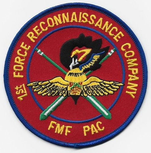USMC 1st Force Reconnaissance Company FMF PAC Patch | eBay