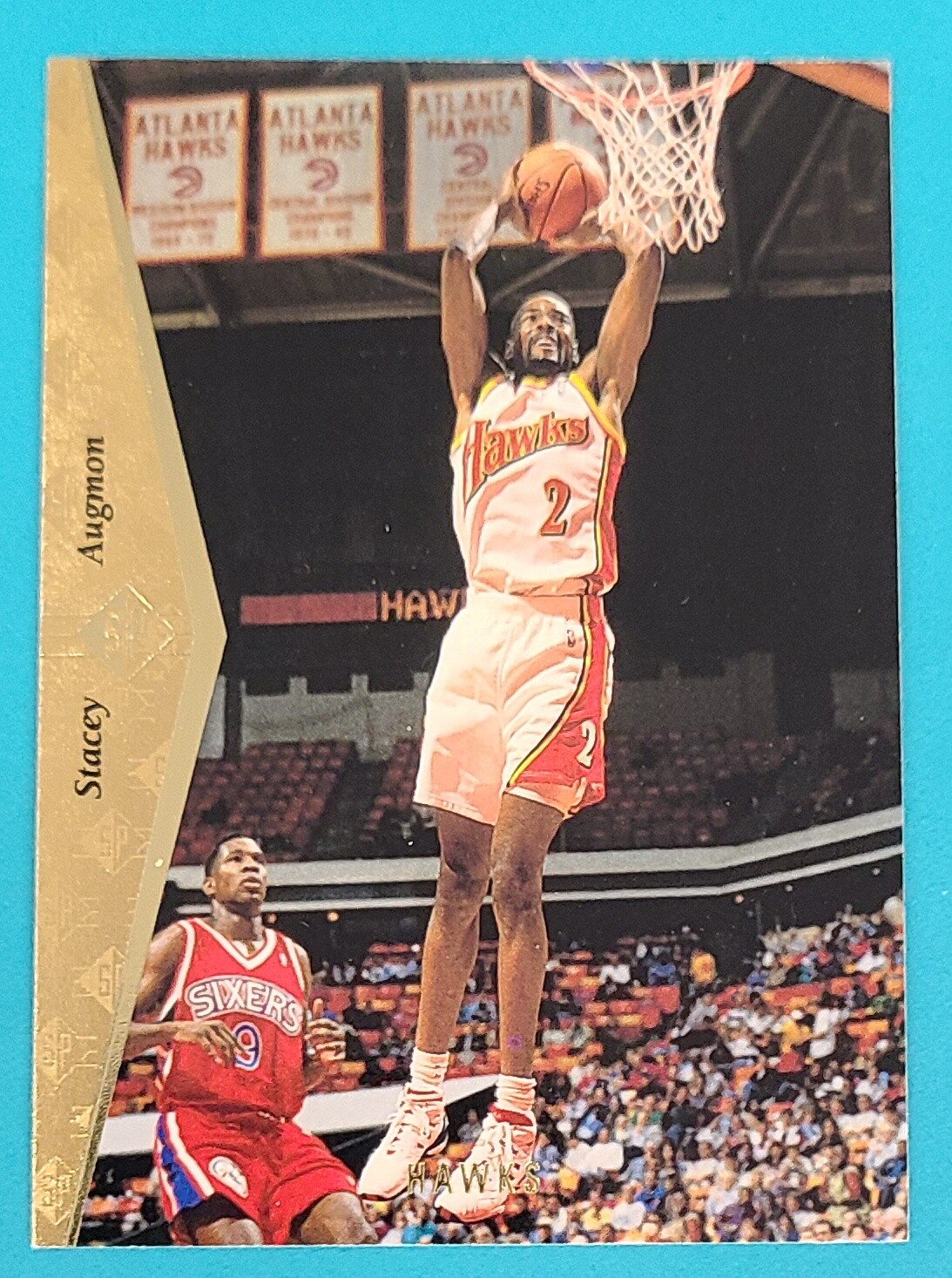 1994-95 SP #31 Stacey Augmon Atlanta Hawks BASKETBALL Card D | eBay
