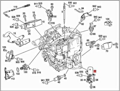 Genuine MERCEDES Fill level switch 0011531332 | eBay