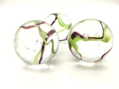 3 Murmeln Kommando aus Glas 42mm, Glasmurmel, Glaskugel (101001) | eBay.de