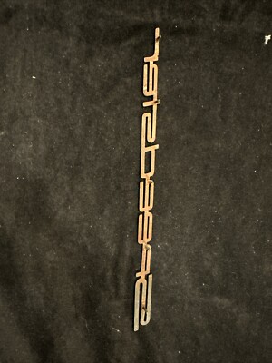 Vintage Porsche 356 Speedster Emblem | eBay