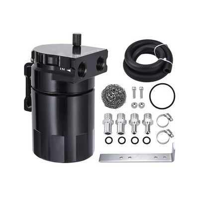 EVIL ENERGY Oil Catch Can, Universal Baffled Catch Can Kit with NBR ...