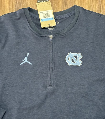 Nike Jordan Men's UNC North Carolina Tar Heels Jacket Navy Blue DZ8697 ...