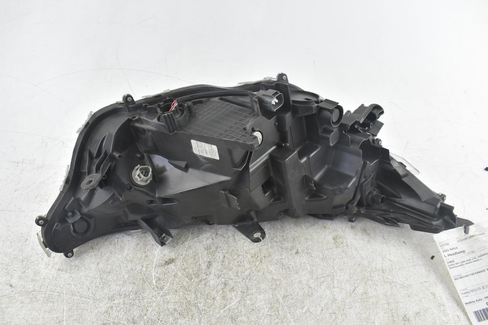 Used Left Headlight Assembly fits: 2021 Toyota Rav4 LED VIN 1 5th digit ...