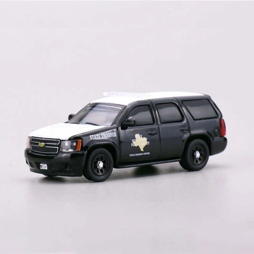 596 1:64 Chevrolet Tahoe Texas Highway Patrol Police Model Car Diecast ...