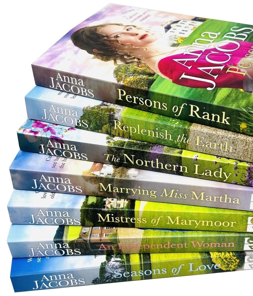 Anna Jacobs Novels: 7 Books Collection Set - Fiction - Paperback | eBay UK