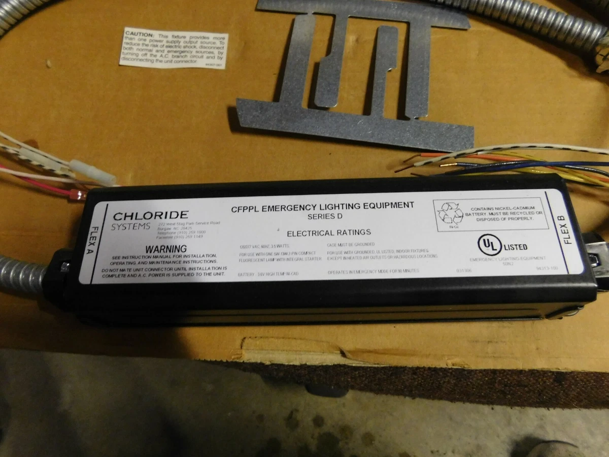 Chloride Emergency Lighting Equipment | Shelly Lighting