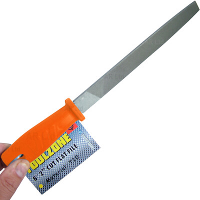 File. Engineers File 8" Long for Filing metal cross cut (2nd cut flat ...