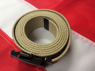 WEB BELT 54" buckle emergency survival bug out bag Rothco Color Desert ...