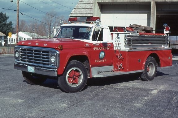 Grafton MA Engine 3 1976 Ford F600 Continental Pumper - Fire Apparatus ...