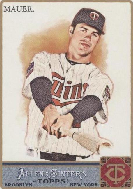 2011 Topps Allen & Ginter's - Joe Mauer #350 for sale online | eBay