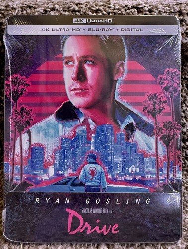 Drive (4K UHD + Blu-ray) Steelbook — NEW AND SEALED | eBay