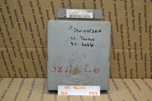 1997 Ford Taurus Engine Control Unit ECU F7DF12A650GD Module 366-5F7 | eBay