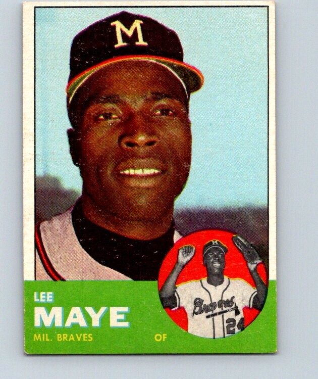 1963 TOPPS BASEBALL #109 LEE MAYE MID GRADE GL | eBay