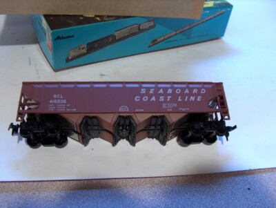 HO Athearn SCL Seaboard Coast 4 Bay Hopper 416235 kit # 1760 Built w ...