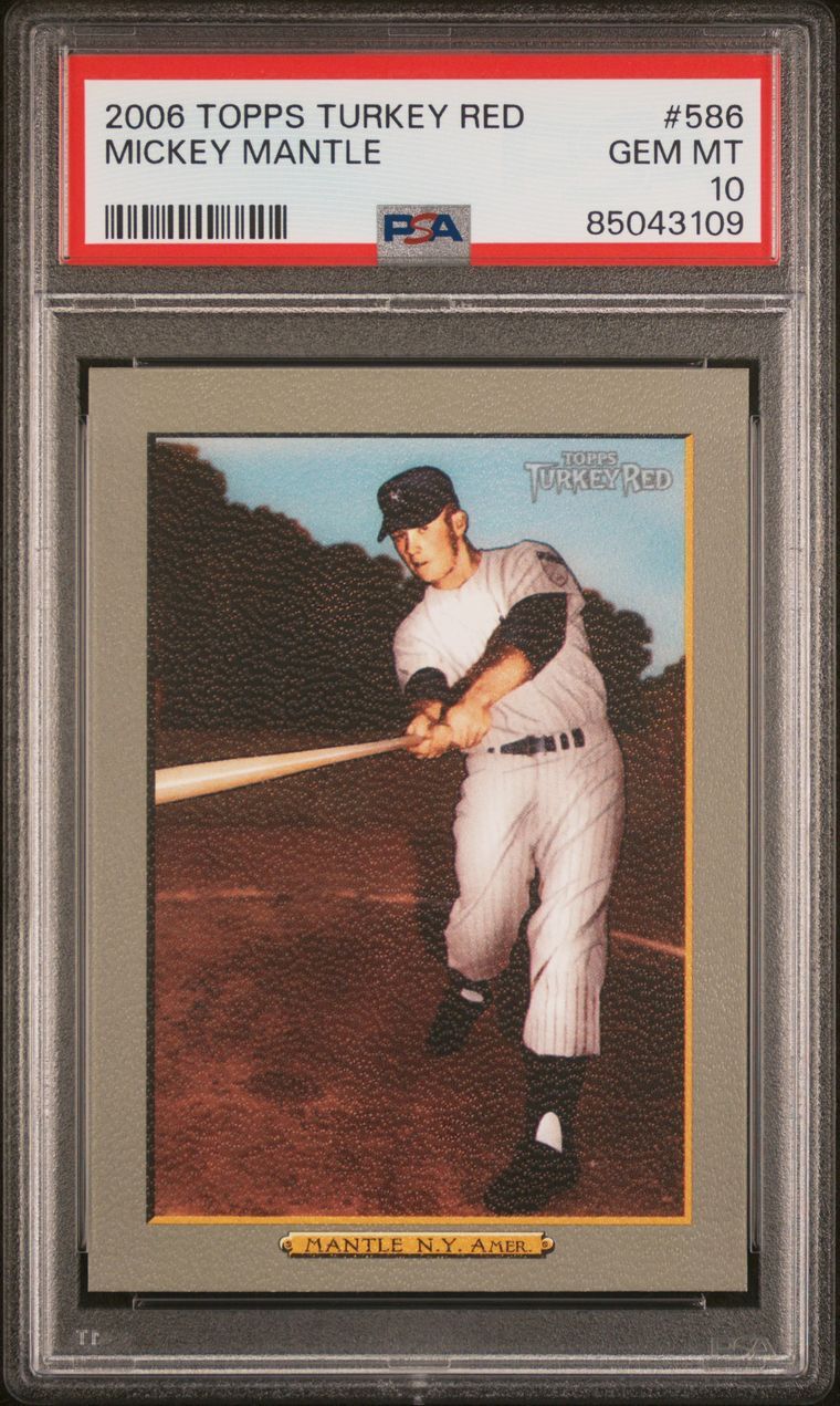 2006 Topps Turkey Red - Red #586 Mickey Mantle for sale online | eBay