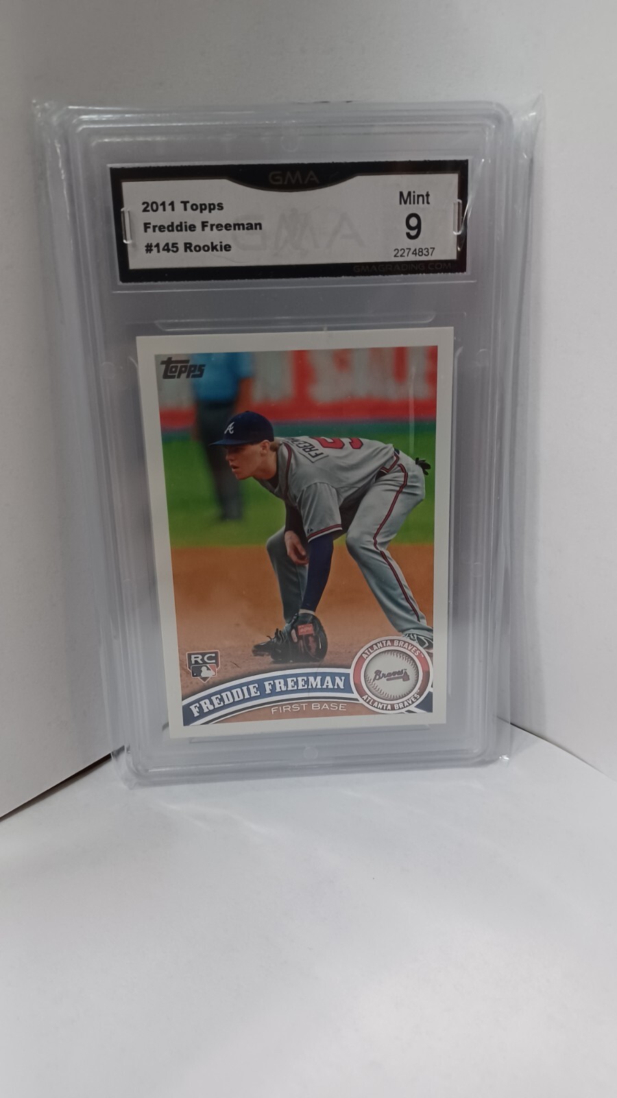 Freddie Freeman 2011 TOPPS Rookie No.145 GMA 9 | eBay