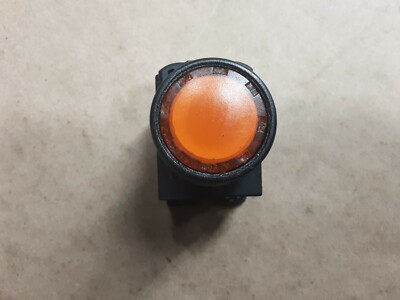 Fuji Electric AR22FOL / AR22F0L ORANGE Illuminating Push Button ...