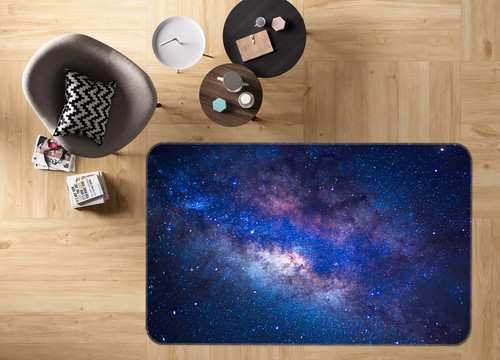 3D Blue Starry Sky ZHUA3349 Game Non Slip Rug Mat Photo Carpet Amy ...