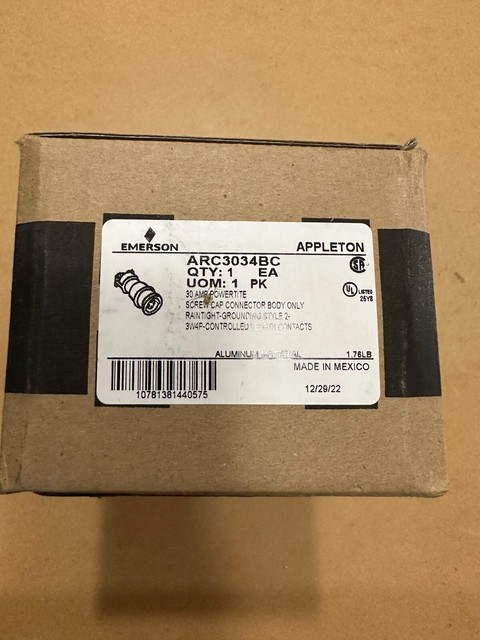 Connector Appleton Electric ARC3034BC for sale online | eBay
