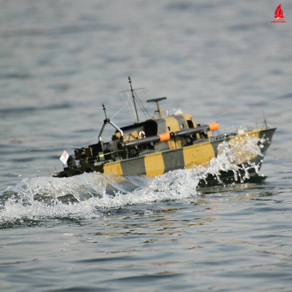 Arkmodel 1 32 Perkasa Torpedo Boat Vosper Fast Patrol Kit High Speed RC ...